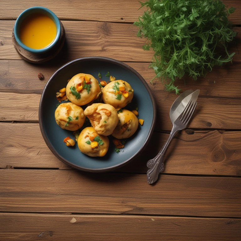 Chopped Savory Egg Chapathi Bites with a Spicy Sauce - Mr. Cook