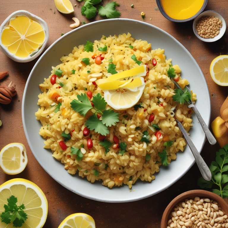 Fluffy Poha with Peanuts and Spices - Mr. Cook