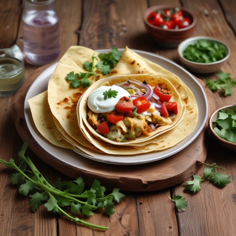 Spicy Roti Wraps with Curd and Veggies - Mr. Cook