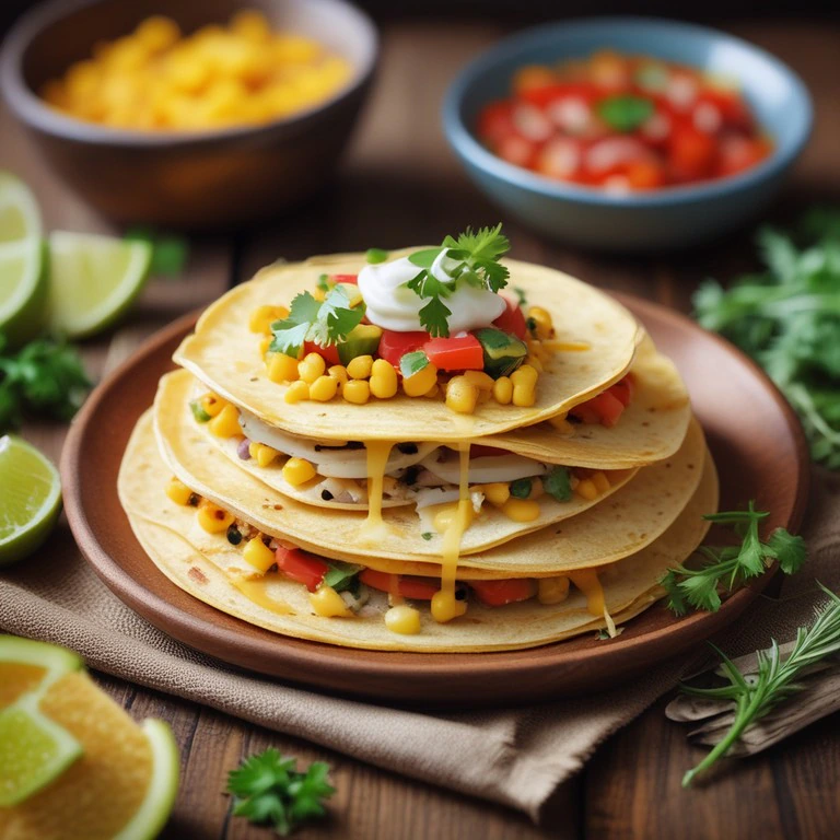 Tortillas de Maíz con Queso y Cebolla - Mr. Cook