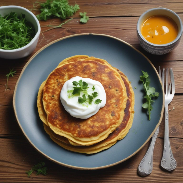 Savory Vegetable Soya Bean Pancakes - Mr. Cook