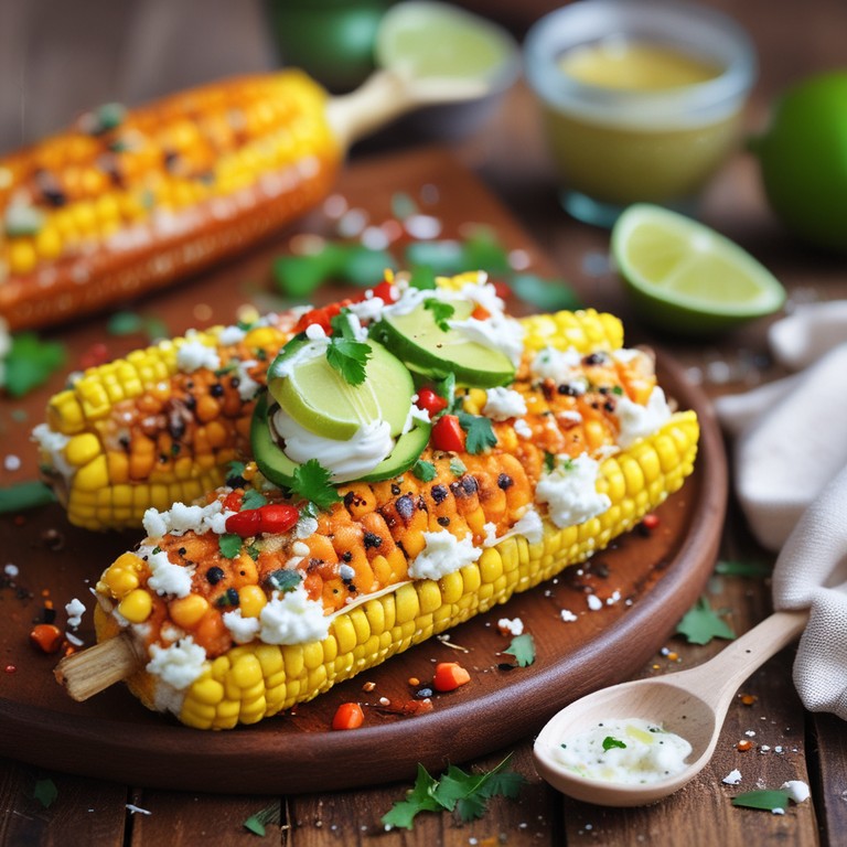 Elote Asado con Mantequilla y Queso - Mr. Cook