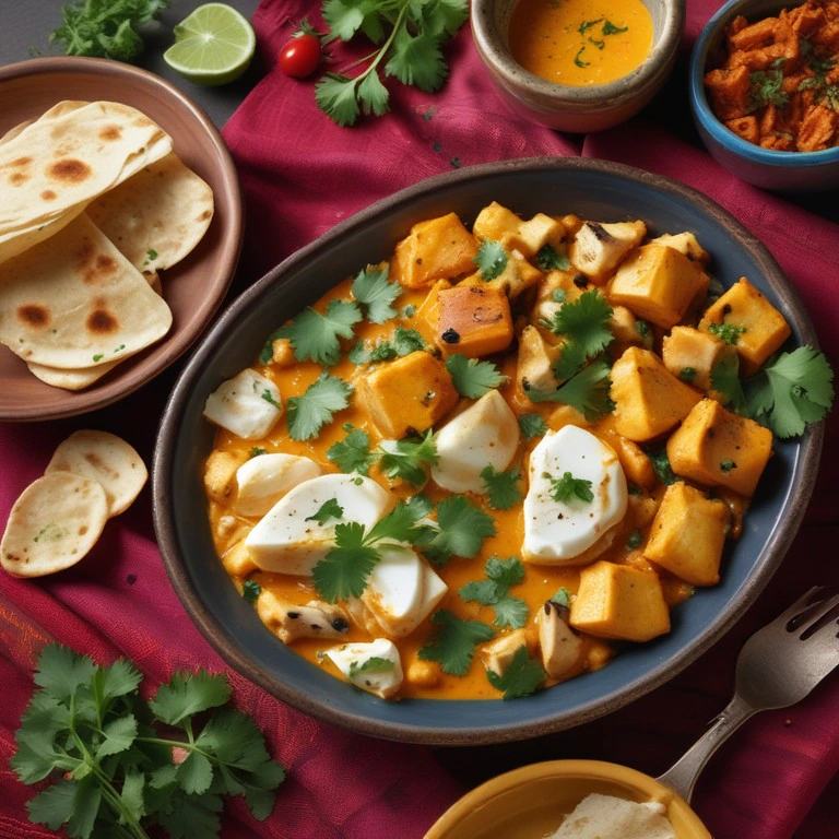 Spicy Egg Paneer Delight - Mr. Cook
