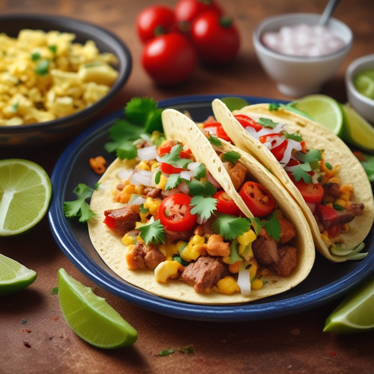 Tacos de Huevos con Cebolla y Jitomate - Mr. Cook