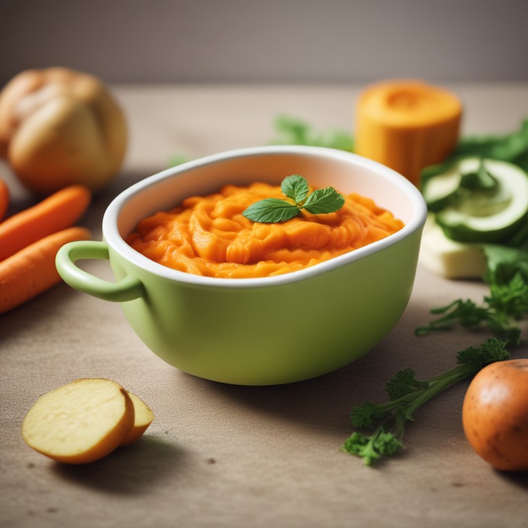 Purée de légumes variés pour bébé - Mr. Cook
