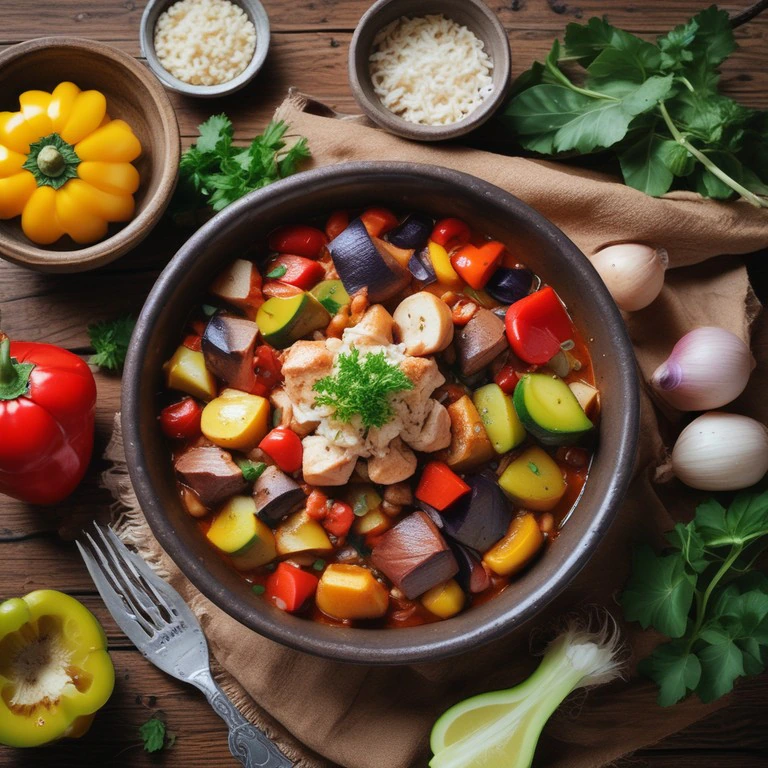 Ragoût de Dinde aux Légumes Méditerranéens - Mr. Cook