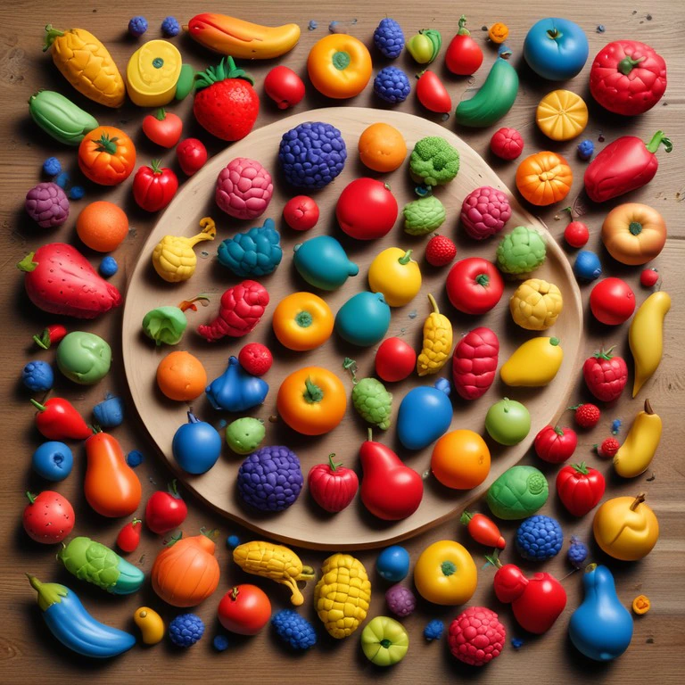 Colorful Edible Dough Toy - Mr. Cook