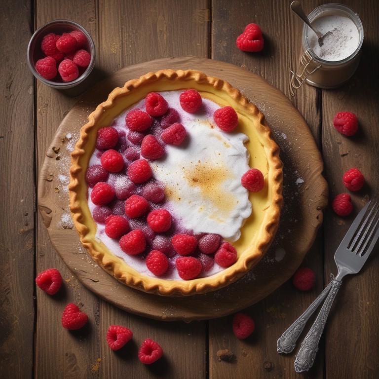 Raspberry Ricotta Tart - Mr. Cook