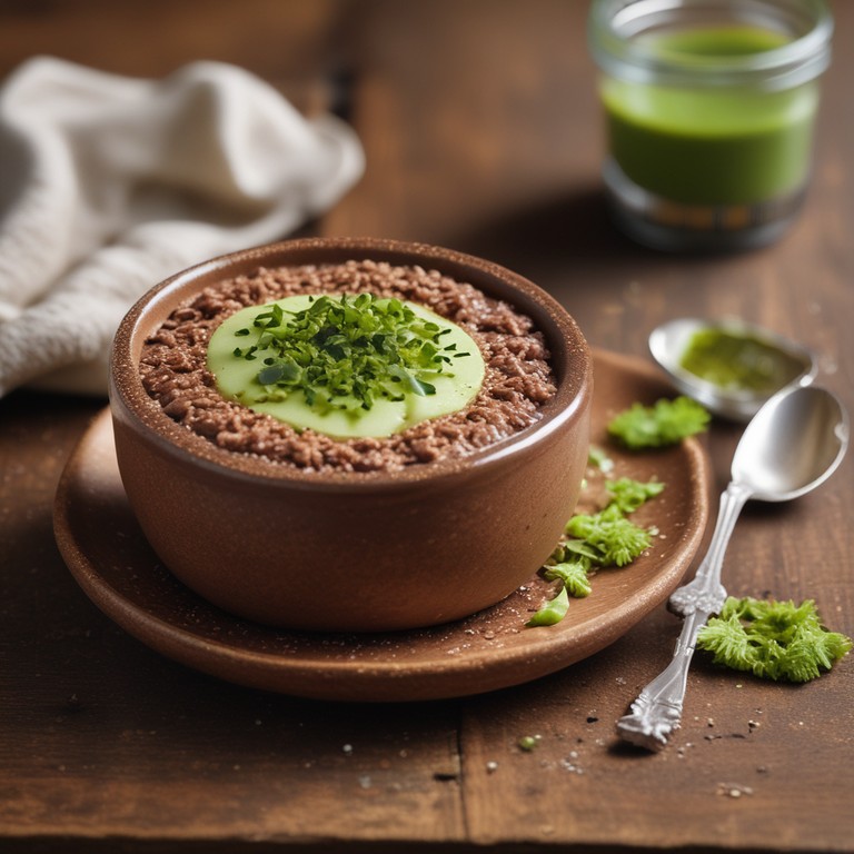Green π Chocolate Parmesan Oatmeal Pudding - Mr. Cook