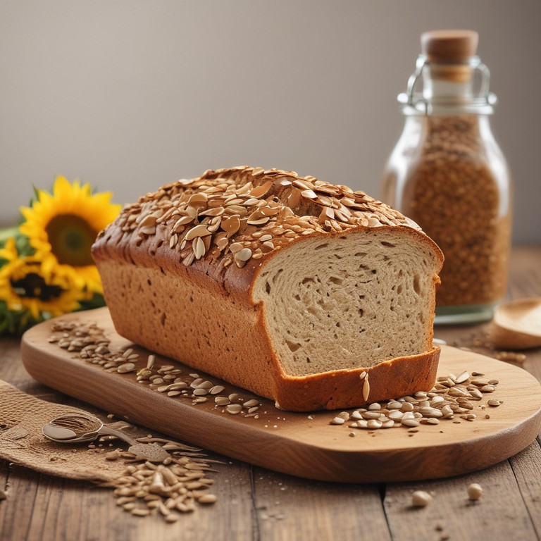 Nussiges Sonnenblumen-Chia-Leinsamen-Hafermehl-Brot - Mr. Cook