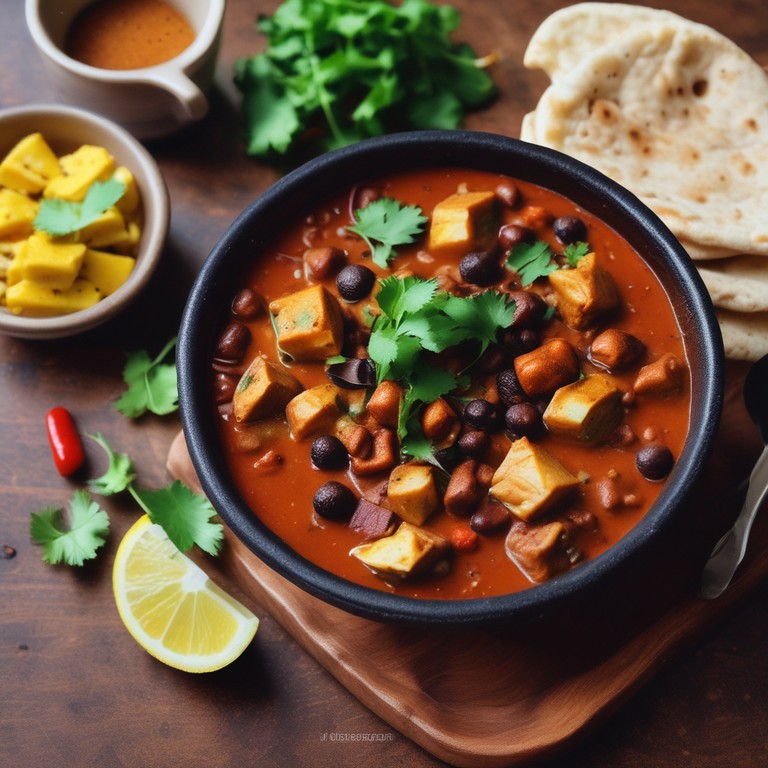 Spicy Black Chana and Paneer Curry - Mr. Cook