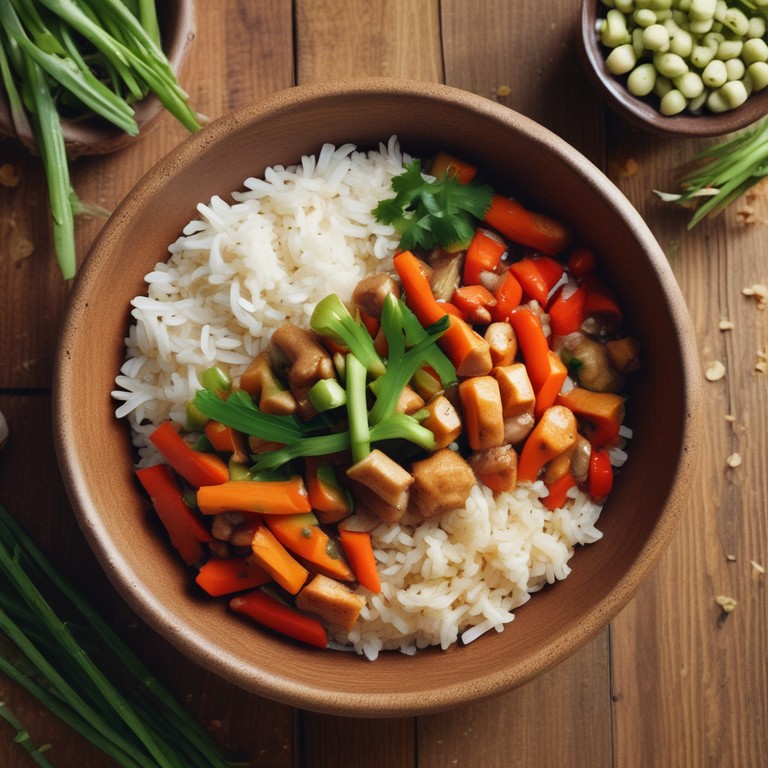 Savory Soybean and Rice Delight - Mr. Cook