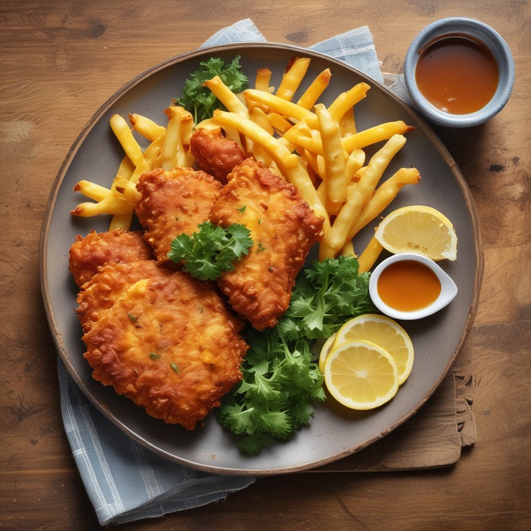 Crispy Corn and French Fry Fritters - Mr. Cook