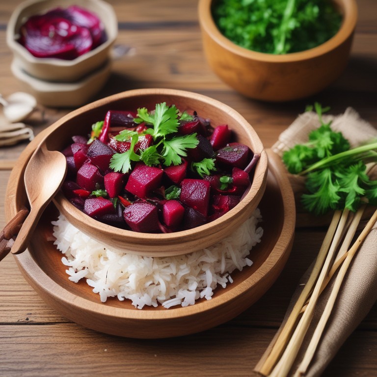 Savory Beetroot and Drumstick Stir-Fry - Mr. Cook