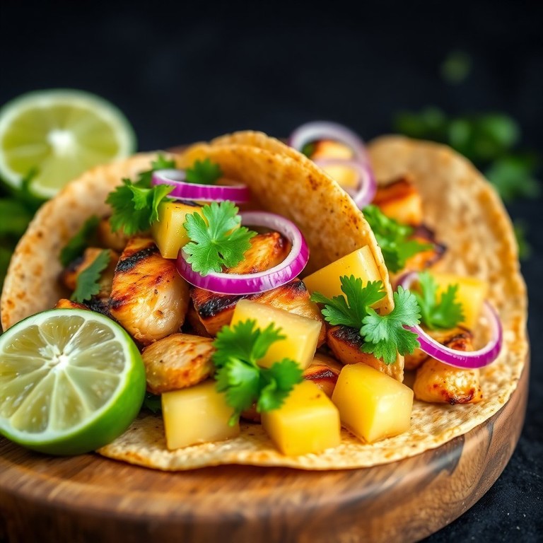 Tacos de Pollo al Pastor - Mr. Cook