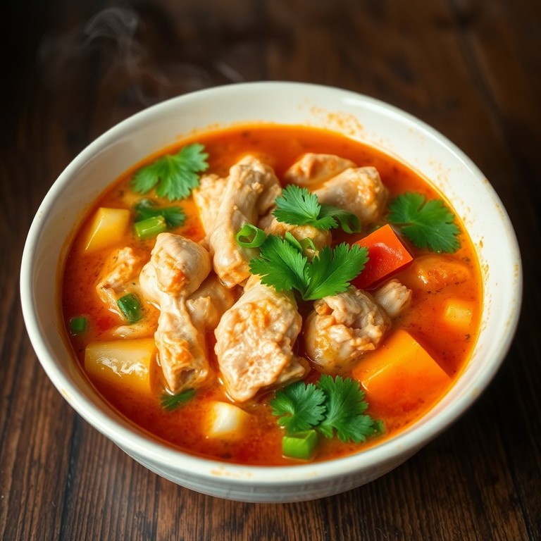 Spicy Chicken Sore Throat Soup - Mr. Cook