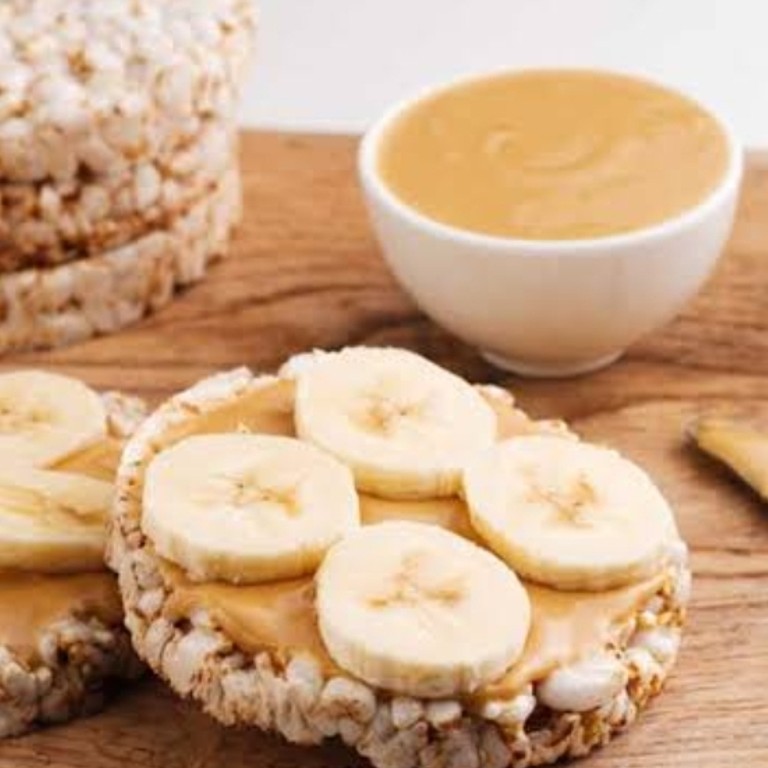 Rice Cakes con Plátano con Semillas de Chía - Mr. Cook