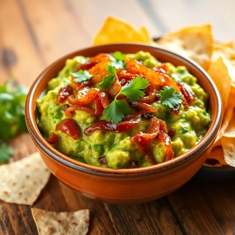 Guacamole Gourmet con Cebolla Caramelizada - Mr. Cook