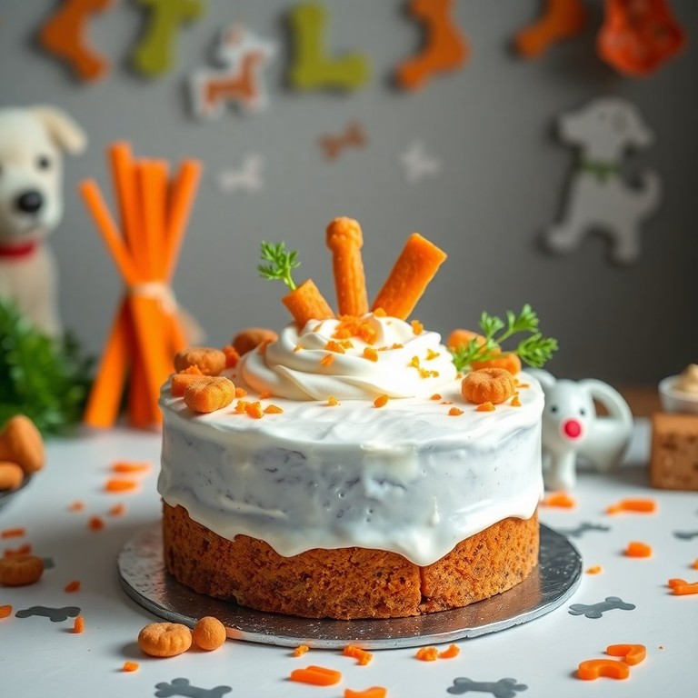 Frosted Carrot Cake for Dogs: A Tail-Wagging Celebration - Mr. Cook