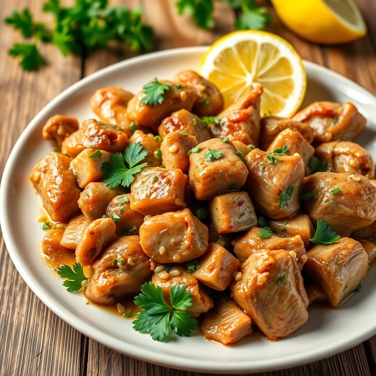 Savory Sautéed Pig Brains with Garlic and Herbs - Mr. Cook