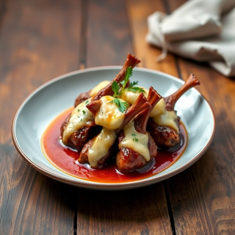 Cheesy Braised Duck Feet - Mr. Cook