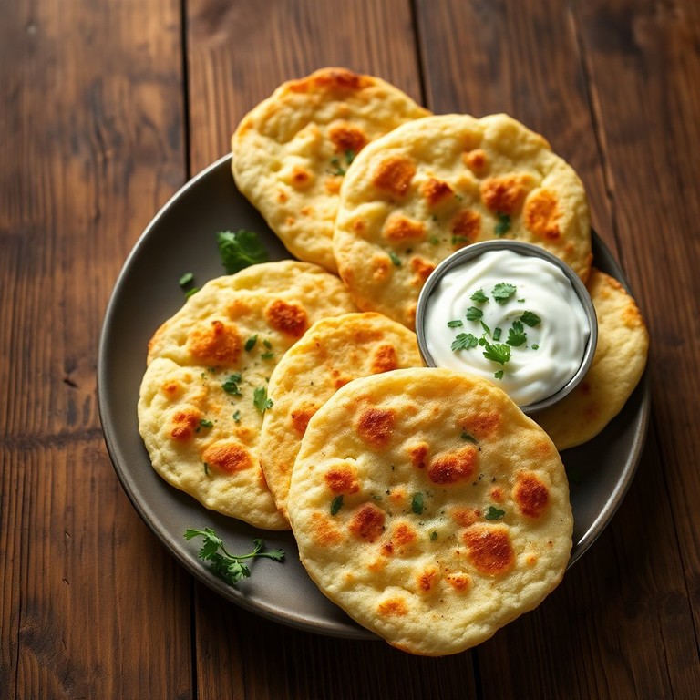 Crispy Yogurt Flatbreads - Mr. Cook