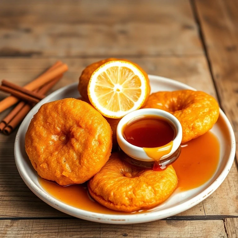 Picarones Clásicos con Miel de Chancaca - Mr. Cook