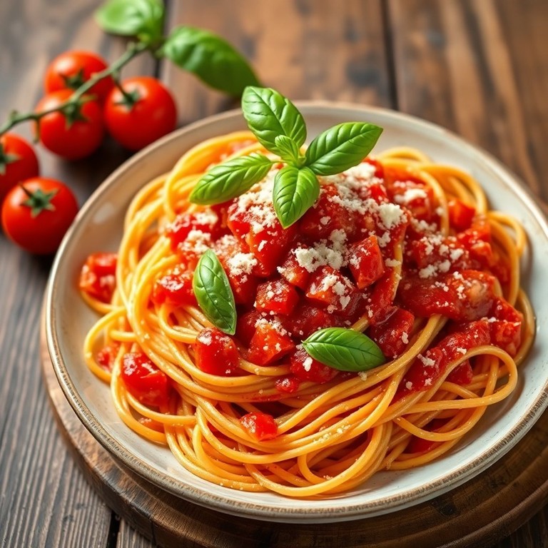 Massa Simples com Molho de Tomate Fresco - Mr. Cook