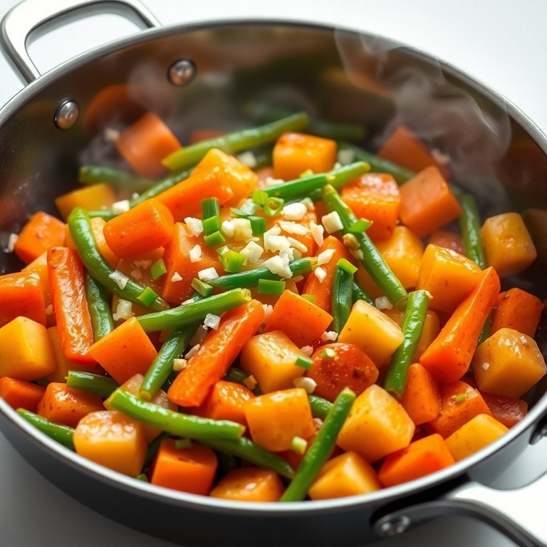 Hearty Vegetable Stir-Fry with Carrots and Beans - Mr. Cook