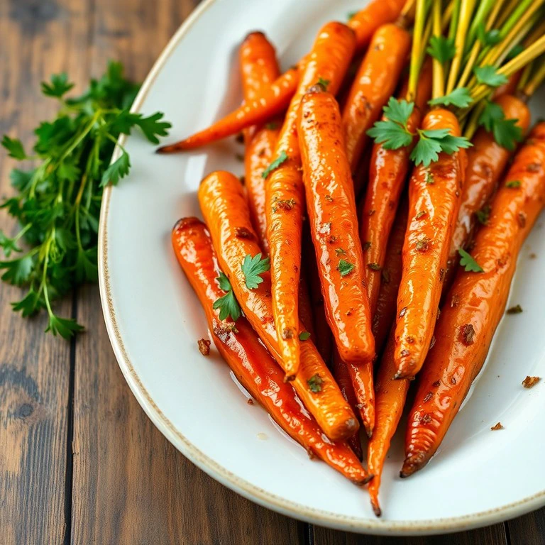 Carottes Rôties au Miel et aux Épices - Mr. Cook