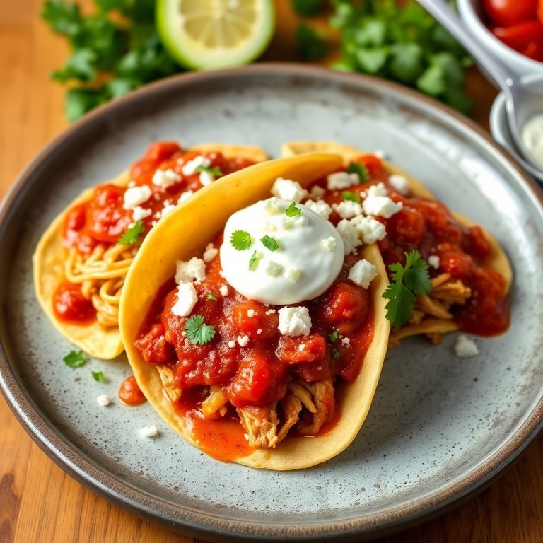 Entomatadas Rojas de Pollo - Mr. Cook