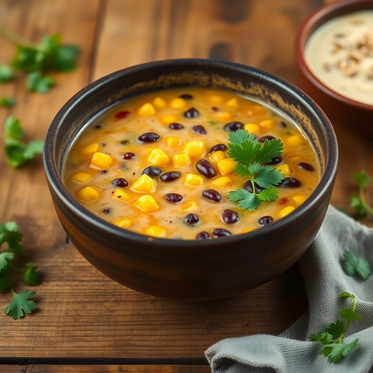 Sopa de Maíz y Frijoles con Chile - Mr. Cook