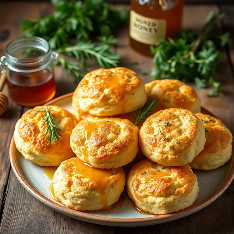 Savory Honey Herb Biscuits - Mr. Cook