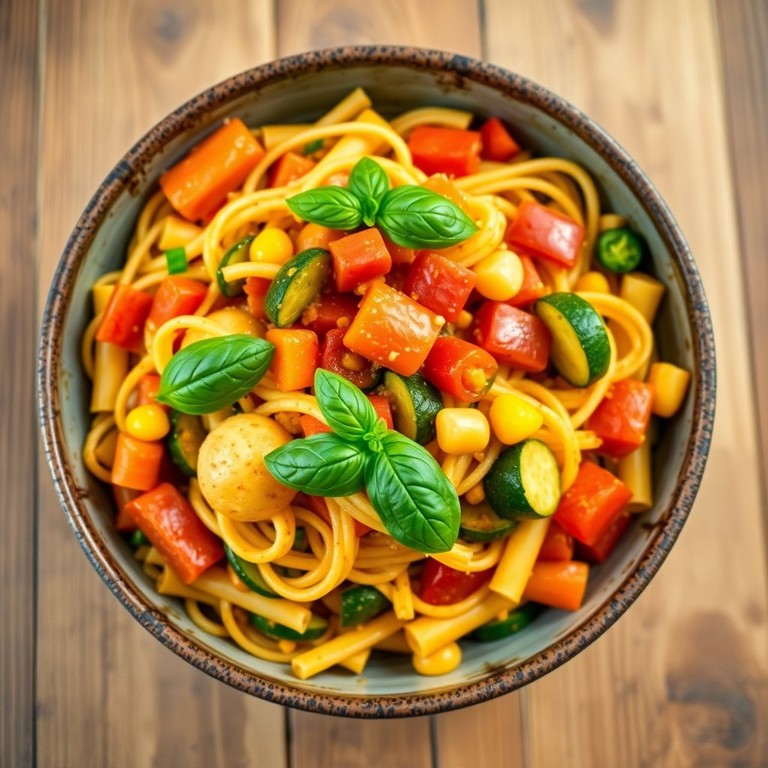 Vibrant Vegetable Pasta Medley - Mr. Cook