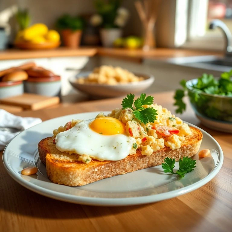 Protein-Packed Egg and Tuna Breakfast Scramble - Mr. Cook
