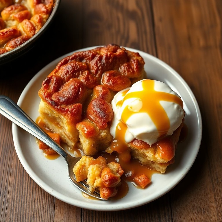 Decadent Butter Biscuit Bread Pudding - Mr. Cook