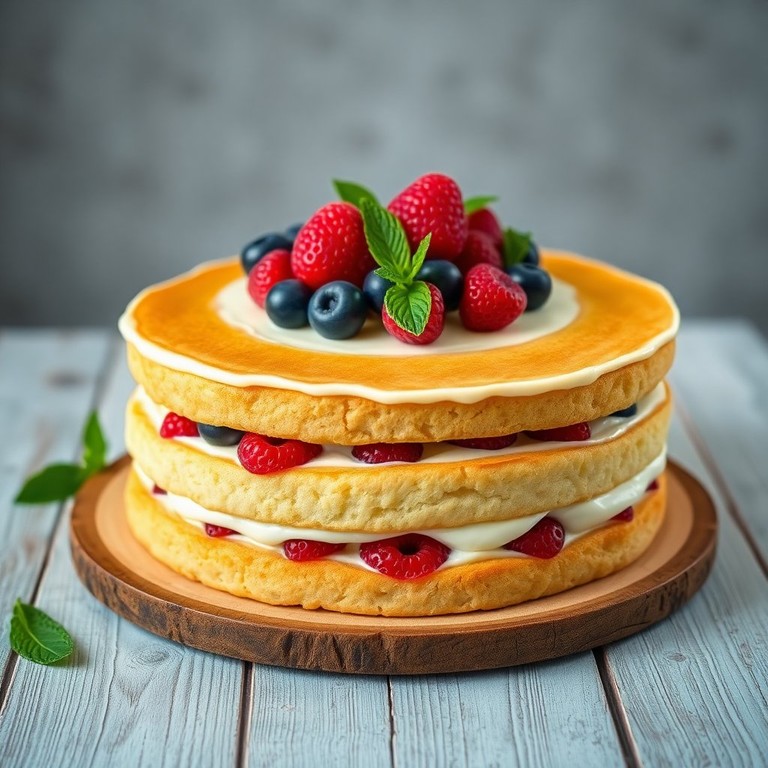 Fluffy Vanilla Sponge Cake - Mr. Cook