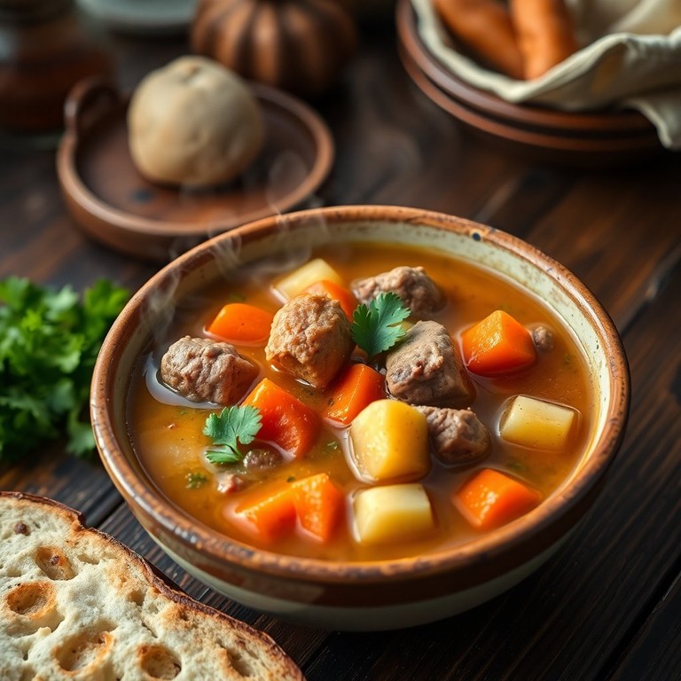 Savory Libyan Sharba with Tender Lamb - Mr. Cook