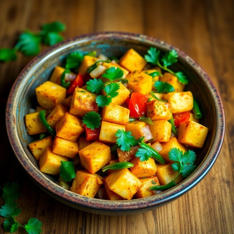 Spicy Paneer and Potato Stir-Fry with Curry Leaves - Mr. Cook