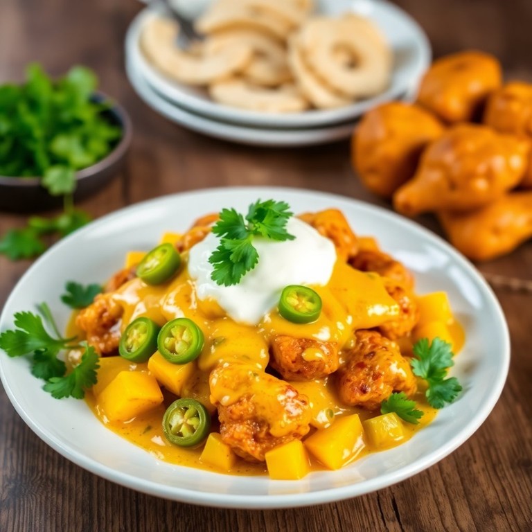 Pollo a la Mango con Queso Crema y Jalapeños - Mr. Cook