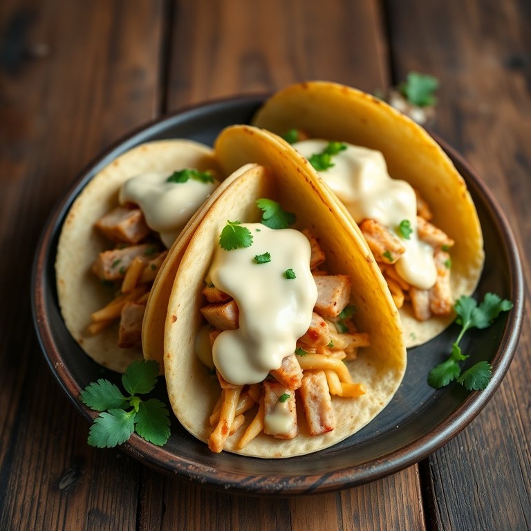 Tacos de Atún y Queso con Bechamel Cremosa - Mr. Cook