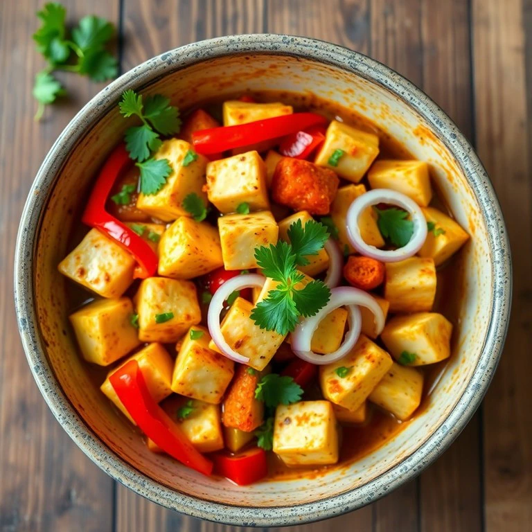 Spicy Paneer Dry Fry with Bell Peppers - Mr. Cook