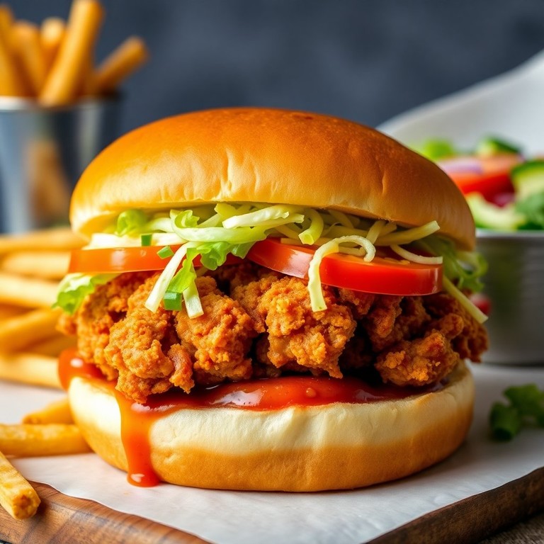 Zesty Zinger Chicken Sandwich - Mr. Cook