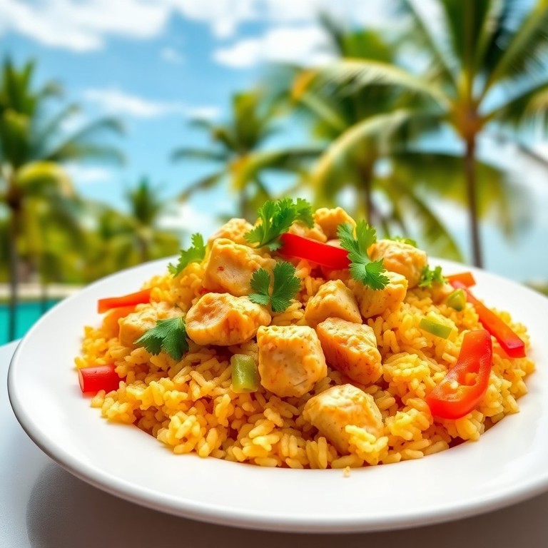 Arroz con Pollo al Estilo Caribeño - Mr. Cook