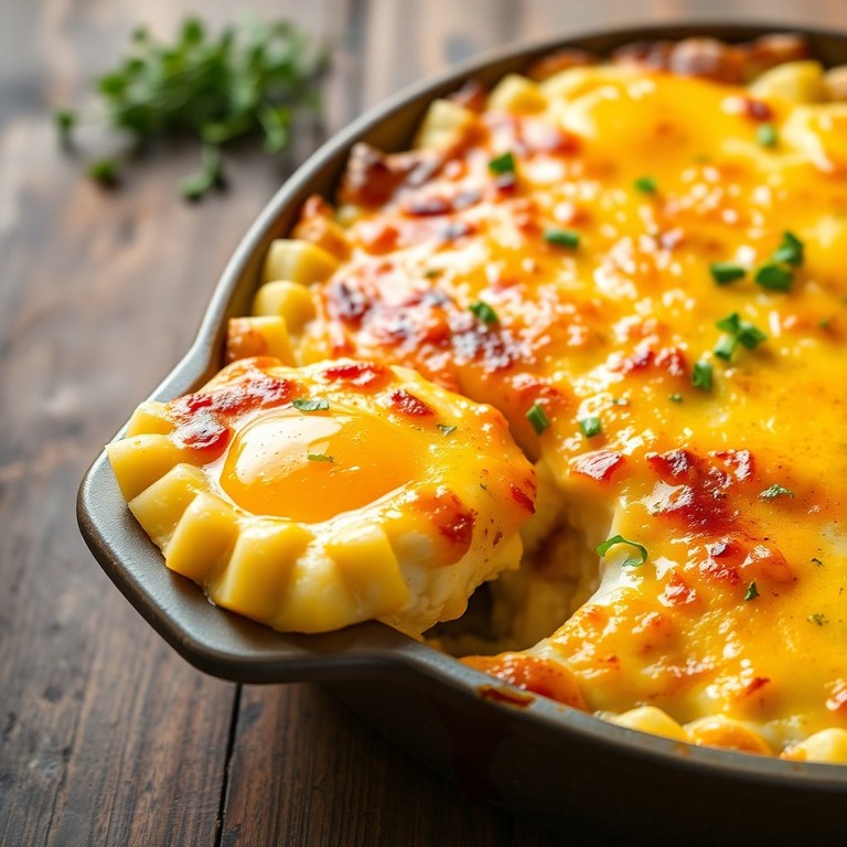 Cheesy Potato and Egg Bake - Mr. Cook
