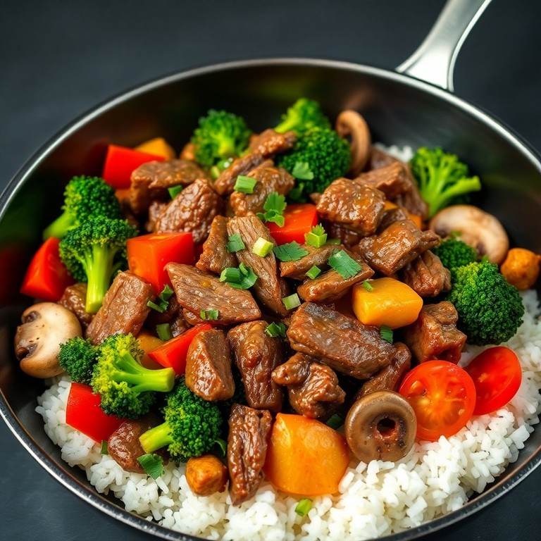 Savory Beef and Broccoli Stir-Fry with Fresh Tomatoes - Mr. Cook