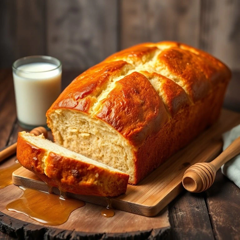 Sweet Honey Milk Bread - Mr. Cook
