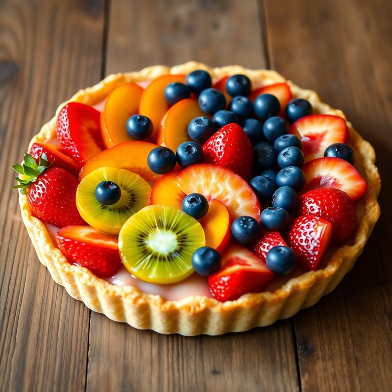 Tarte aux Fruits de Saison avec Crème Pâtissière - Mr. Cook