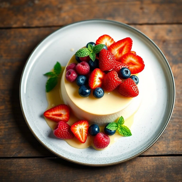 Almond Milk Vanilla Flan Delight - Mr. Cook