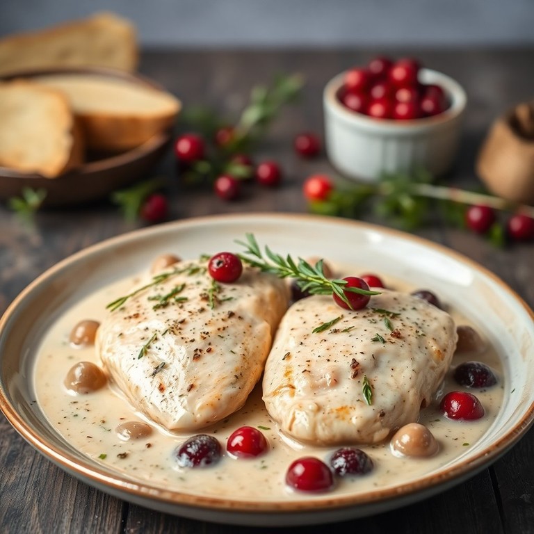 Suprême de Poulet aux Marrons et Herbes Sauvages pour Noël - Mr. Cook